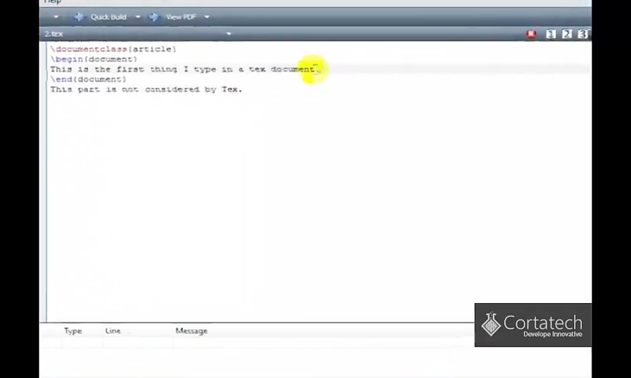 دوره ی آموزش TeX: اولین پروژه با TeX Maker