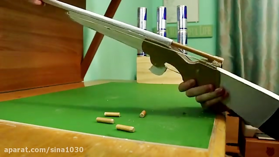 How to Make a Paper Rifle that Shoots - YouTube