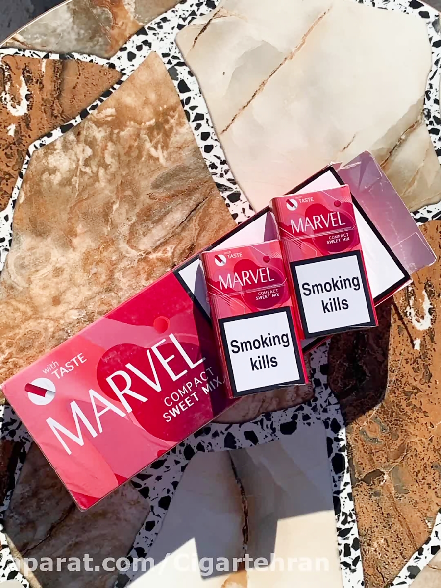 Marvel sweet mix سیگار مارول میوه های شیرین