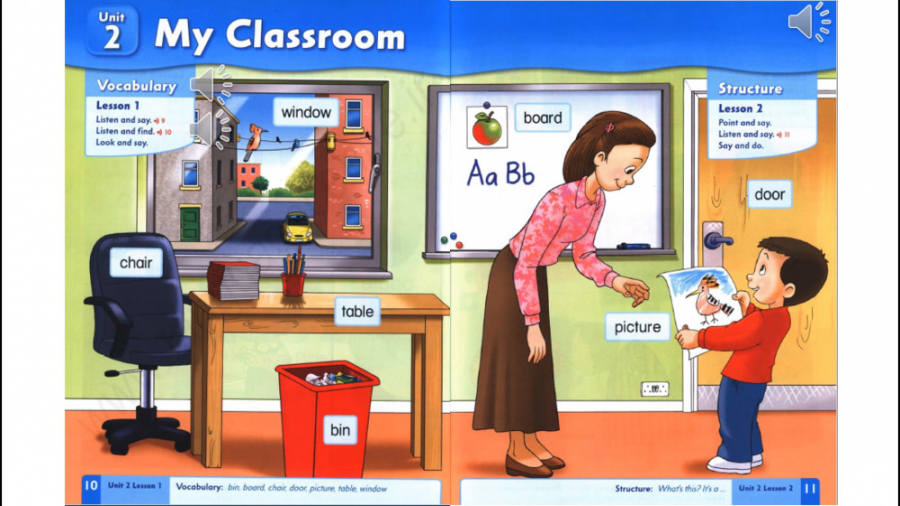 First Friends 2 (American English) Unit 2 Audiobook and flash cards