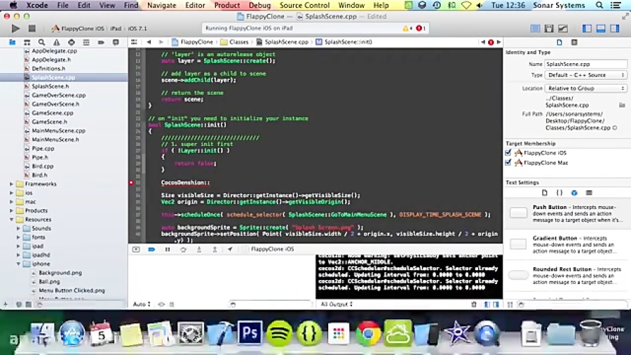 Cocos2d-x Flappy Bird C Tutorial 17 - Adding Audio