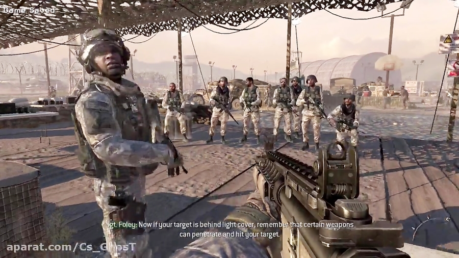 مرحله اول کالاف دیوتی مدرن وارفار 2 Call Of Duty Modern Warfare 2