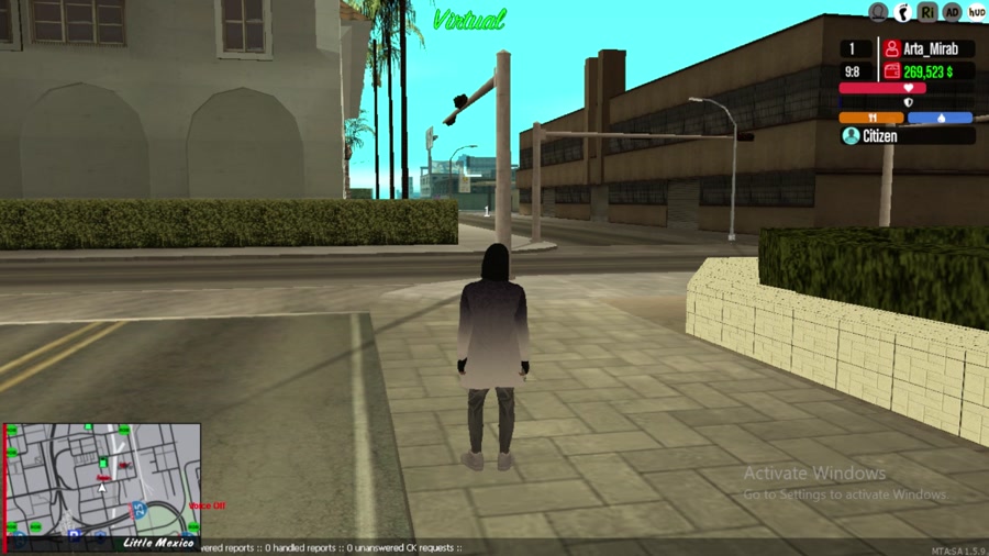 آموزش ادمینی در سرور های mta part 1 virtual RP