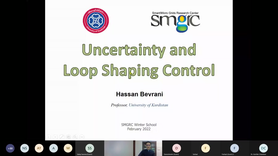 Uncertainty and loop shaping control design