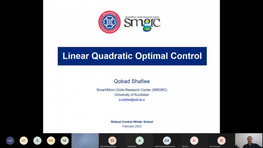 Linear quadratic optimal control design