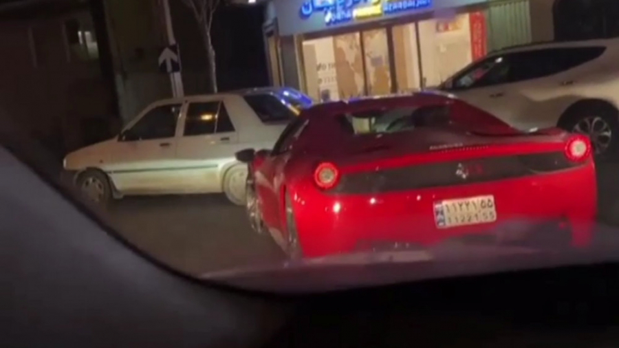 خودرو فراری 458 ایران - تبریز | Ferrari 458 Spider in iran - tabriz