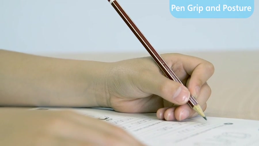 Pen grip and posture