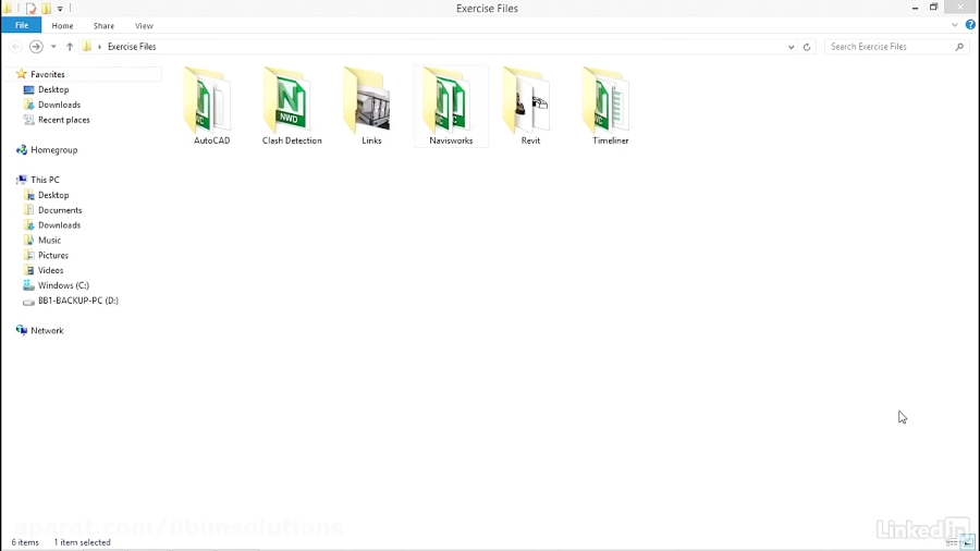 01 - Using the exercise files - فایل های تمرینی