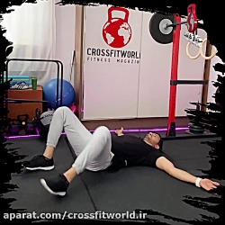 آموزش کراسفیت - حرکت Counter Clockwise Shoulder Rolls