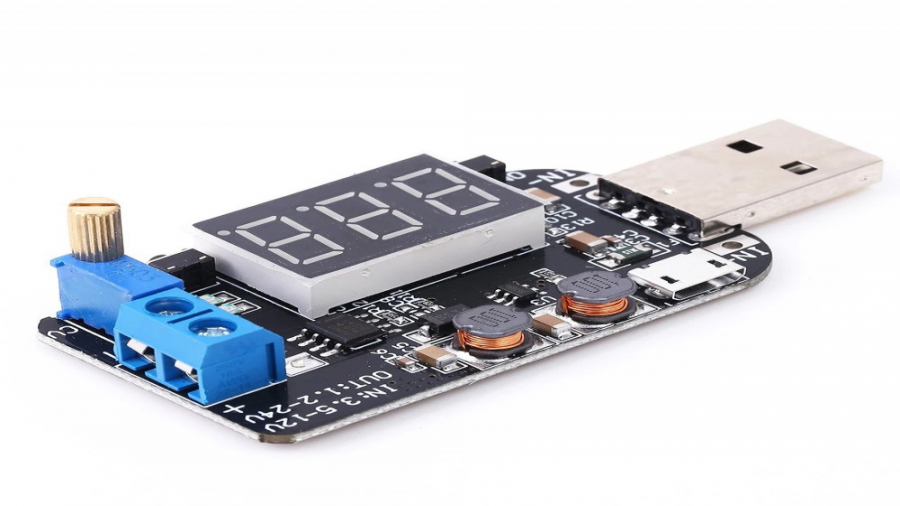 ماژول DC-DC STEP UP-DOWN 3W ZK-DPL