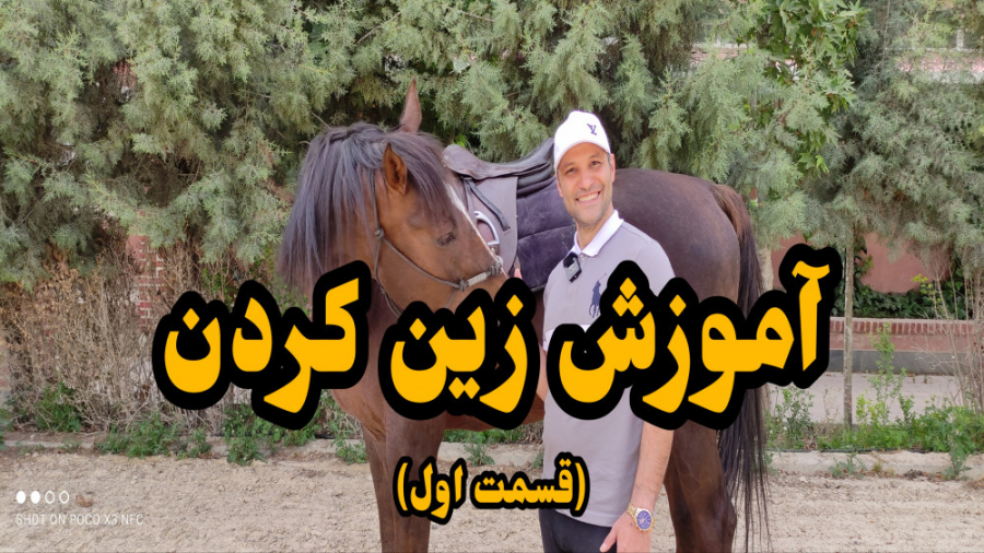 آموزش زین کردن اسب (قسمت اول)