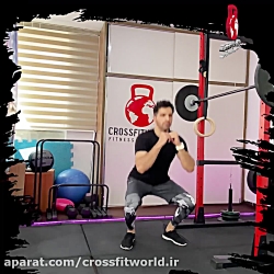 آموزش کراسفیت - حرکت Counter Clockwise Shoulder Rolls