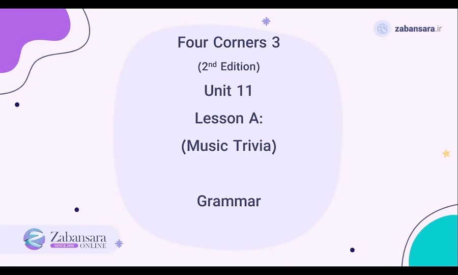 Grammar - Four Corners 3