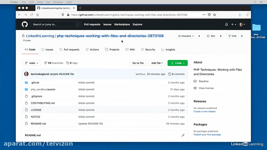 آموزش تکنیک های PHP: کار با فایل ها و دایرکتوری ها | (قسمت 2 از 32)