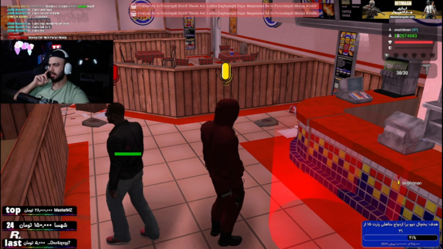 بازی جی تی ای آنلاین سن اندرس MTA جی تی ای/جی تی ای وی/جی تی ای5/GTA/GTAV