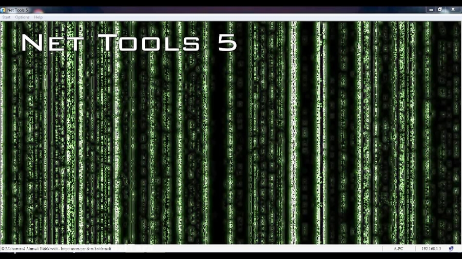 آموزش تست نفوذ IP و سایت ها Net tools 5