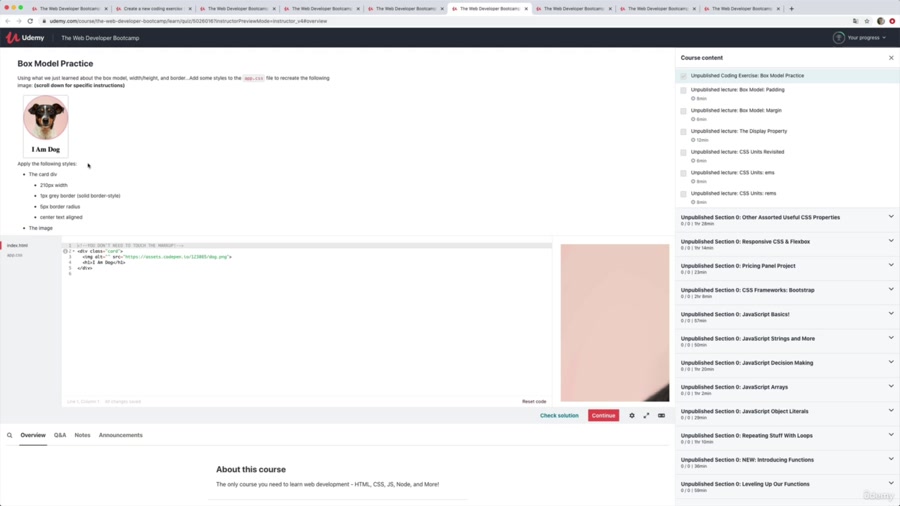 دوره آموزش توسعه کامل وب 2022 با Html,css,javascript,Node'js فصل اول قسمت شیشم