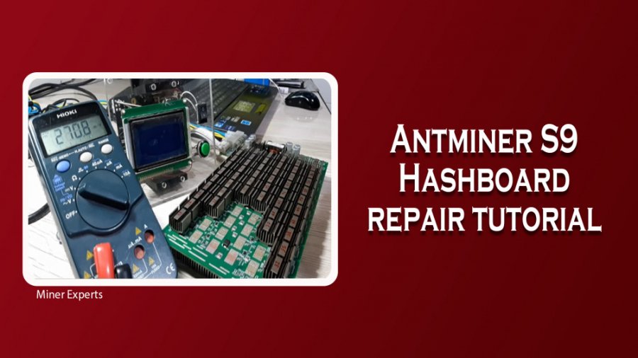 Antminer S9 Hashboard Repair Tutorial (Mineral Oil Immersed)
