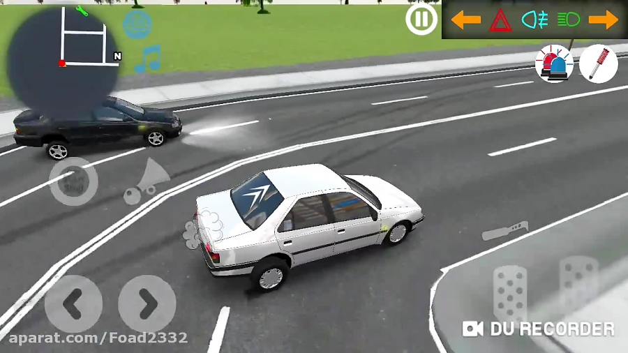 درگ 405 Glx با سمند Ef7