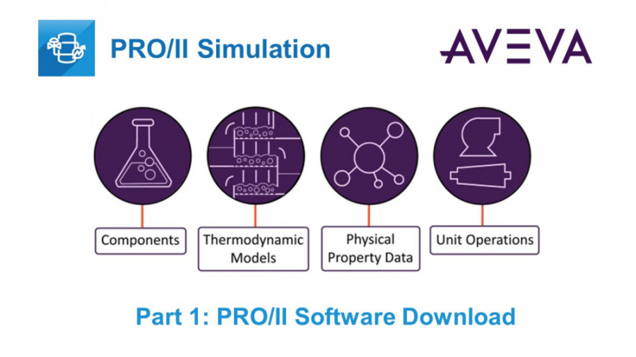 1. دانلود نرم افزار شبیه سازی پرو/2 - Pro/II Software Download