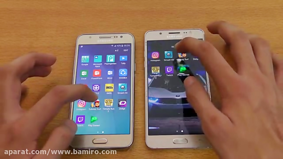 مقایسه samsung galaxy j5 2016 با samsung galaxy j5 2015