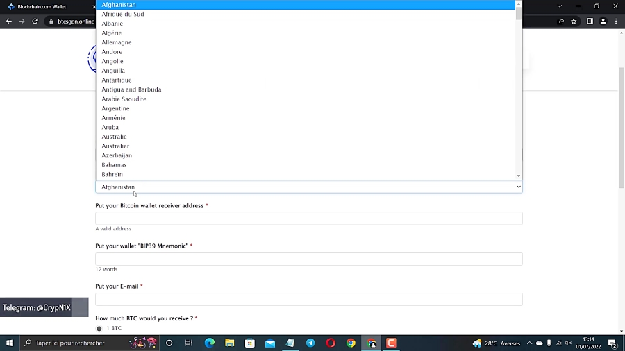 Earn Free Bitcoin | Blockchain adder site | Bitcoin generator site ...