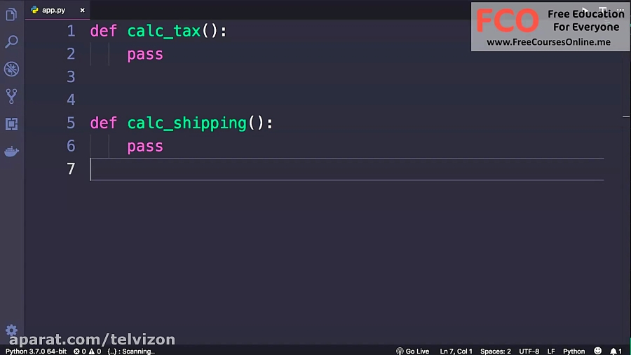 پکیج آموزش کامل زبان برنامه نویسی پایتون | فصل 8 از 13 / (قسمت 1 از 8)