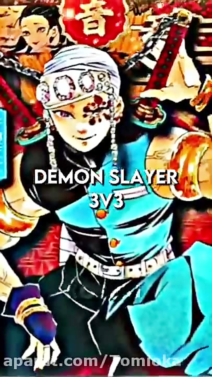 Enmu Gyokko Inosuke VS Gyotaro Tanjiro shinobu