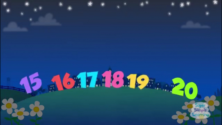 Numbers 1 to 20, آموزش اعداد یک تا بیست به کودکان