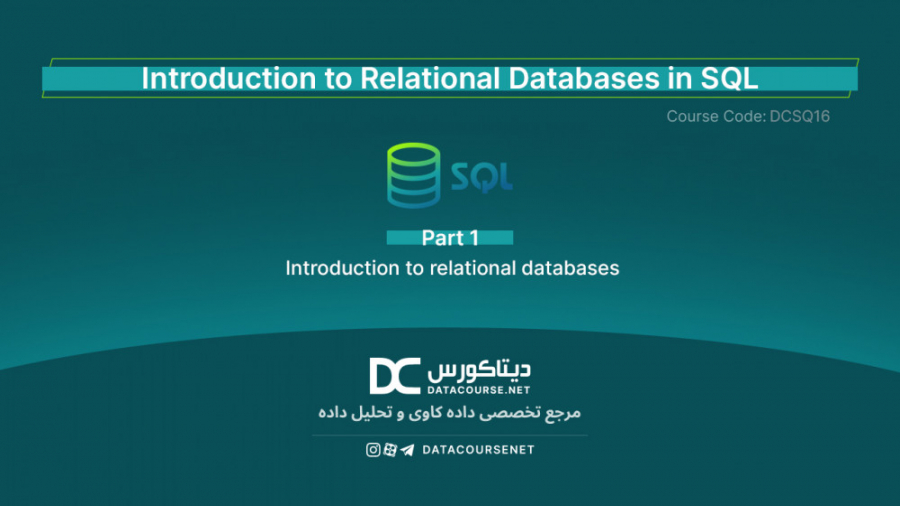 01 - Introduction to relational databases - Sql