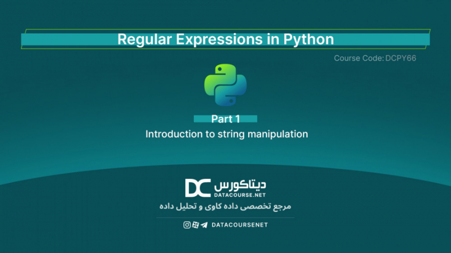 01 - Introduction to string manipulation - Python