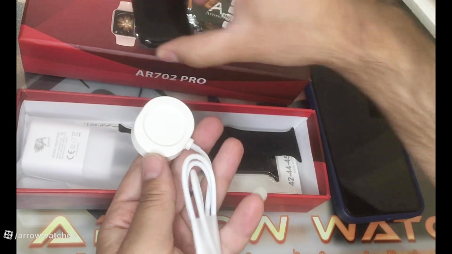 معرفی و آموزش نصب ساعت هوشمند Arrow مدل AR702 PRO(سری7مکس)