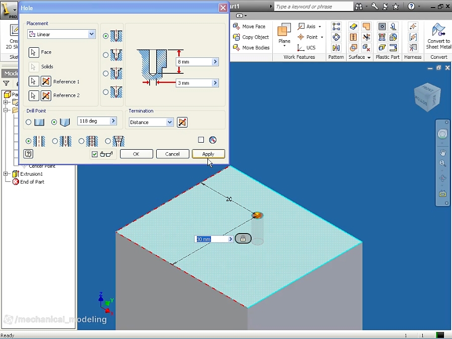 آموزشی نرم افزار Autodesk Inventor-قسمت12