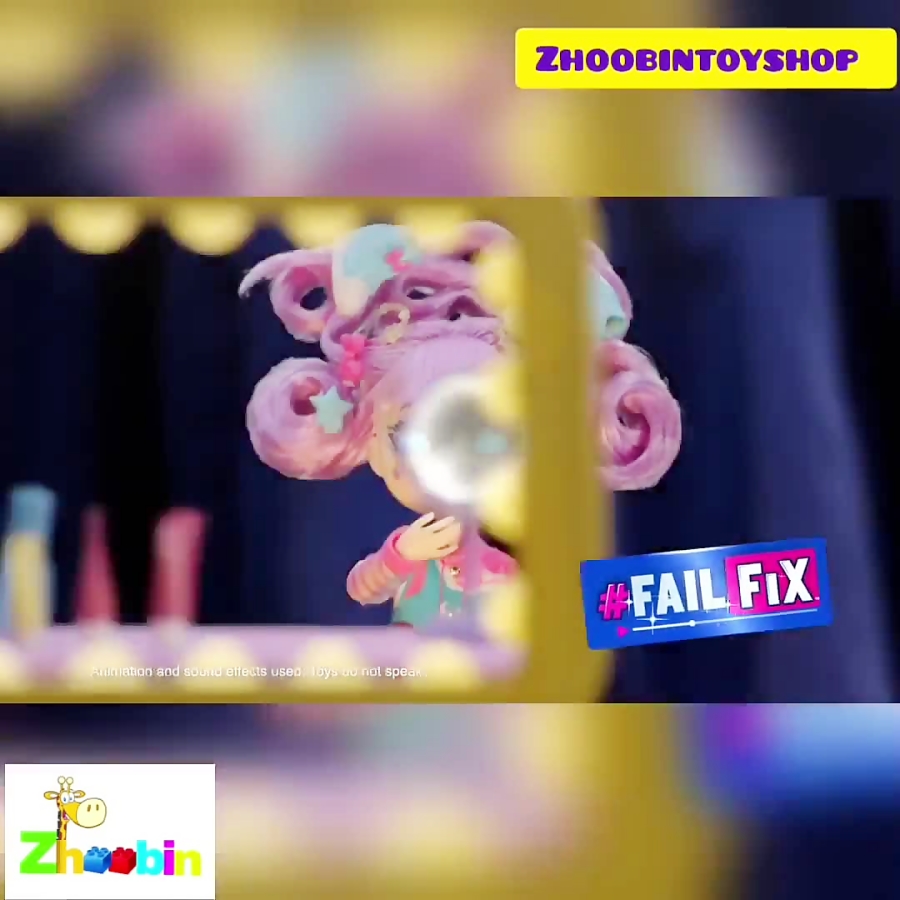 عروسک fail fix makeover