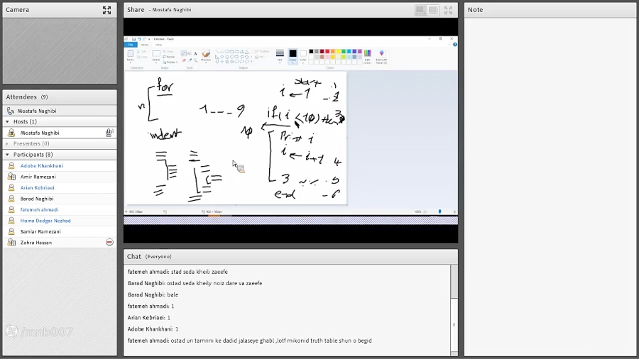 آموزش الگوریتم و برنامه نویسی پایتون (python) جلسه 5