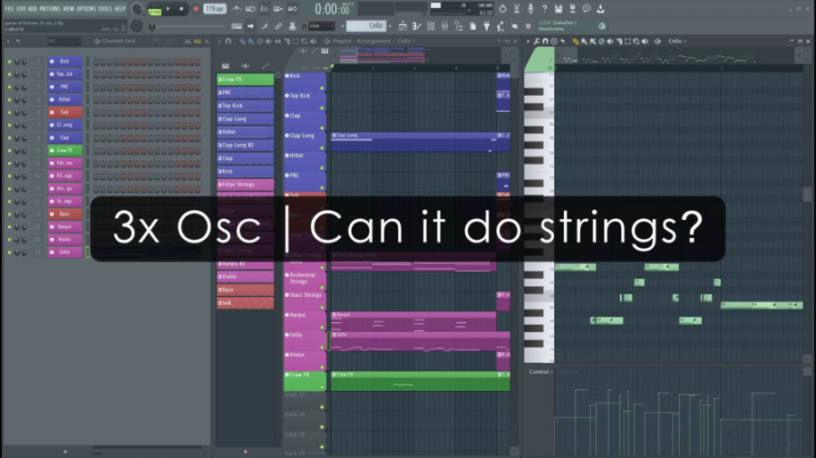 قابلیتهای شگفت انگیز پلاگین 3x Osc در FL Studio بخش سوم