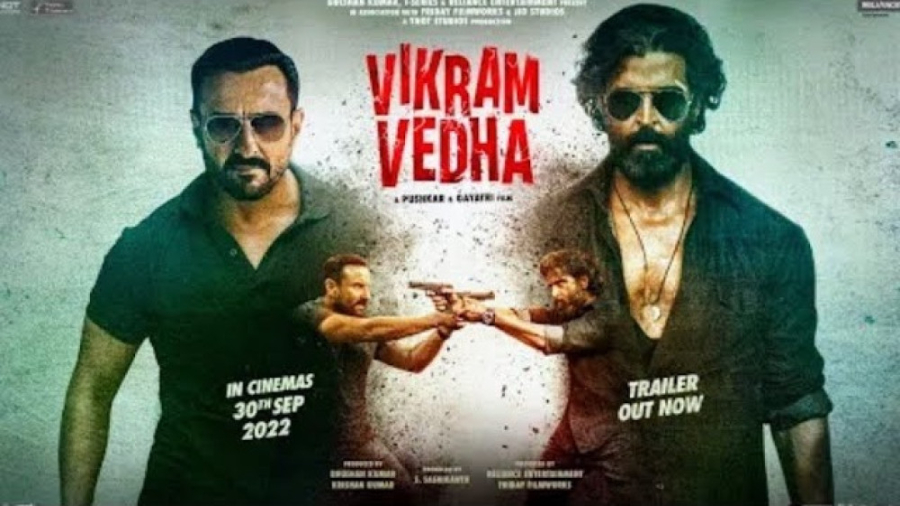 تریلر فیلم هندی اکشن جدید هرتیک روشن سیف علی خان Vikram Vedha 2022