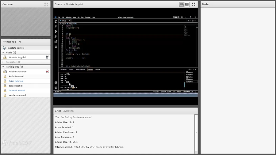 آموزش الگوریتم و برنامه نویسی پایتون (python) جلسه 12