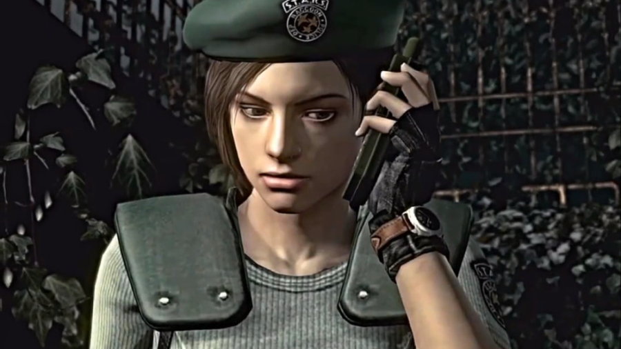 Resident Evil 1 HD remake remaster Jill Valentine sandwich stars edit
