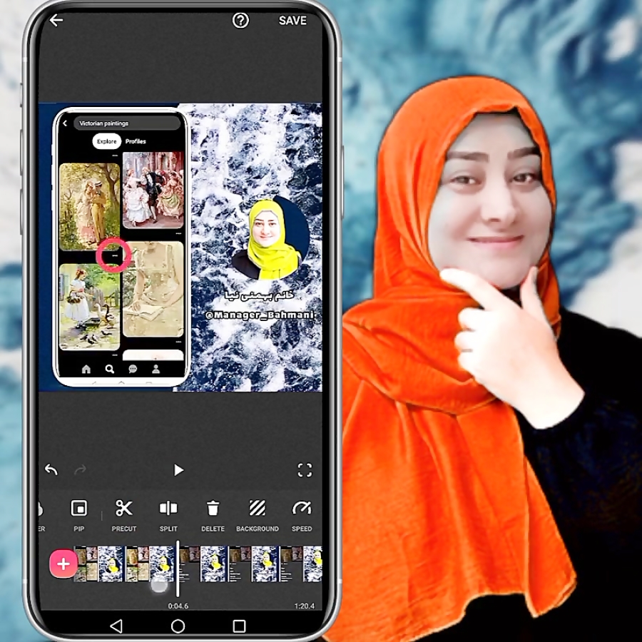 تدوین با گوشی موبایل
