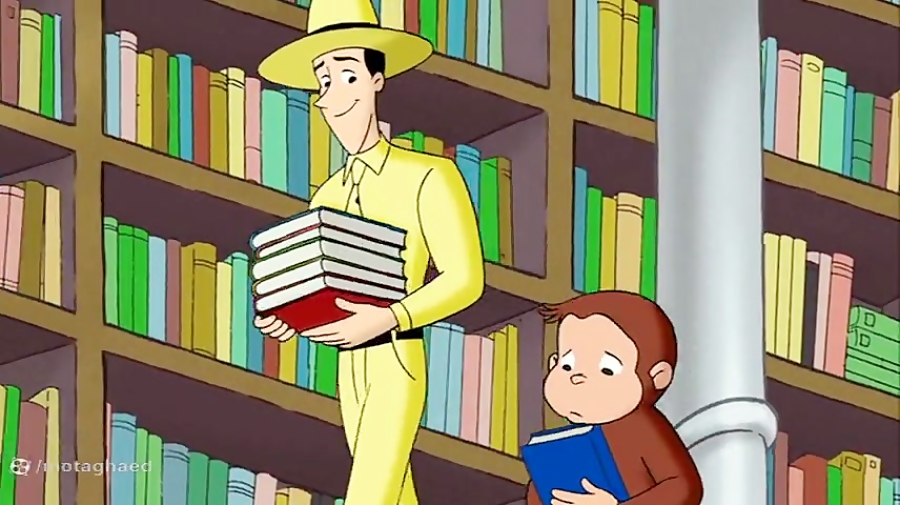 جورج کنجکاو فصل اول قسمت 1 - Curious George - Book Monkey