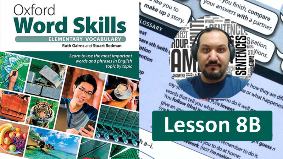 oxford word skills (elementary) - lesson 8B