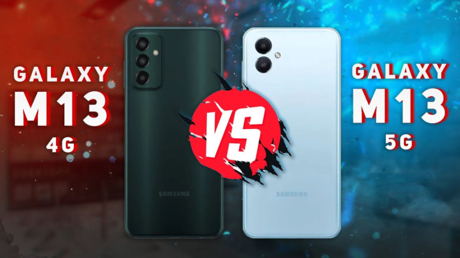 مقایسه Samsung Galaxy M13 5G با samsung galaxy m13 4G