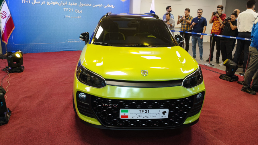 رونمایی و معرفی خودرو TF21 ایران خودرو
