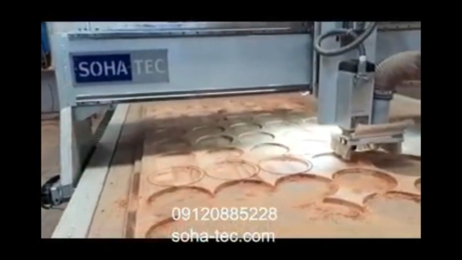نحوه عملکرد دستگاه CNC چوب تخت
