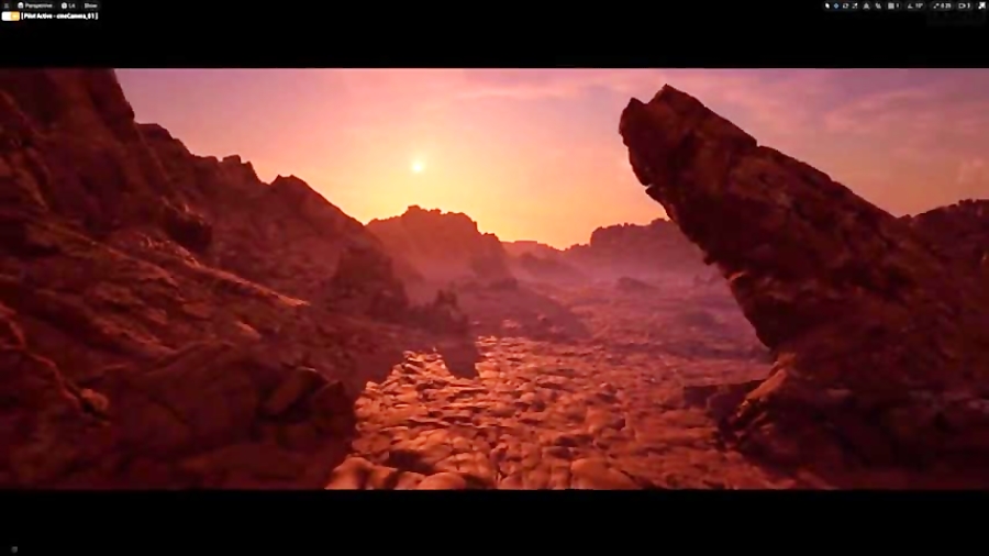 آموزش ساخت محیط سه بعدی در آنریل انجین Cinematic Environments in UE5