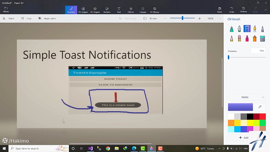 آموزش ساخت Toast Notifications اندروید در WPF