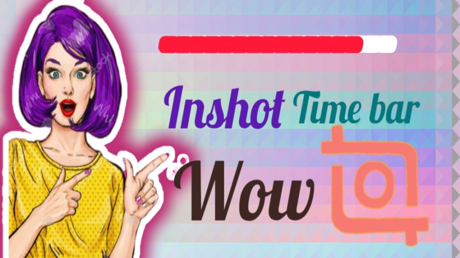 درست کردن time bar در inshot