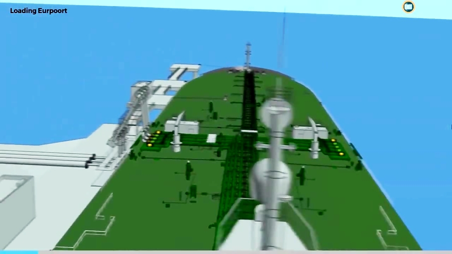 Loading operation on crude oil tankers