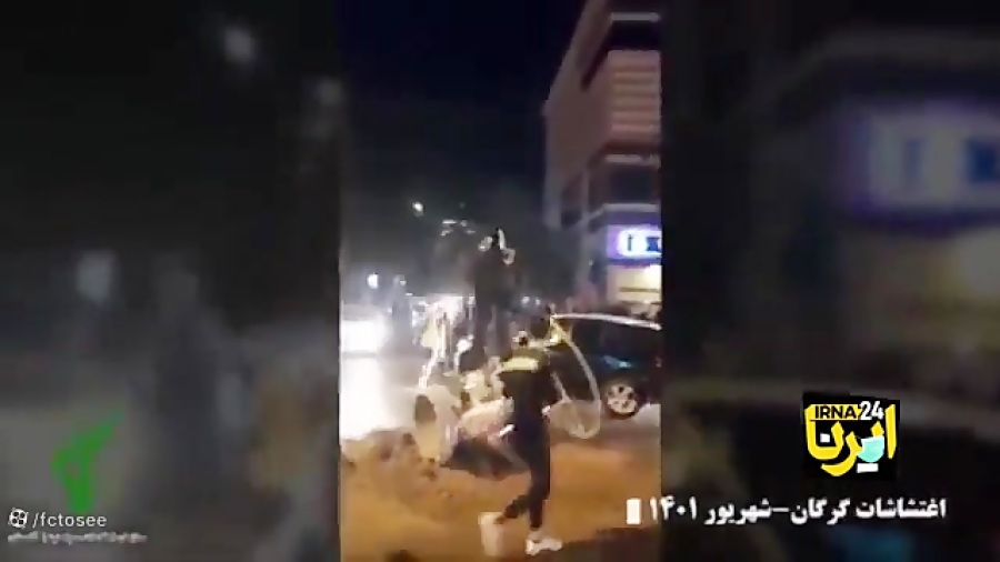 اولین تصاویر از لحظه دستگیری لیدر های اختشاشات در گرگان توسط سازمان